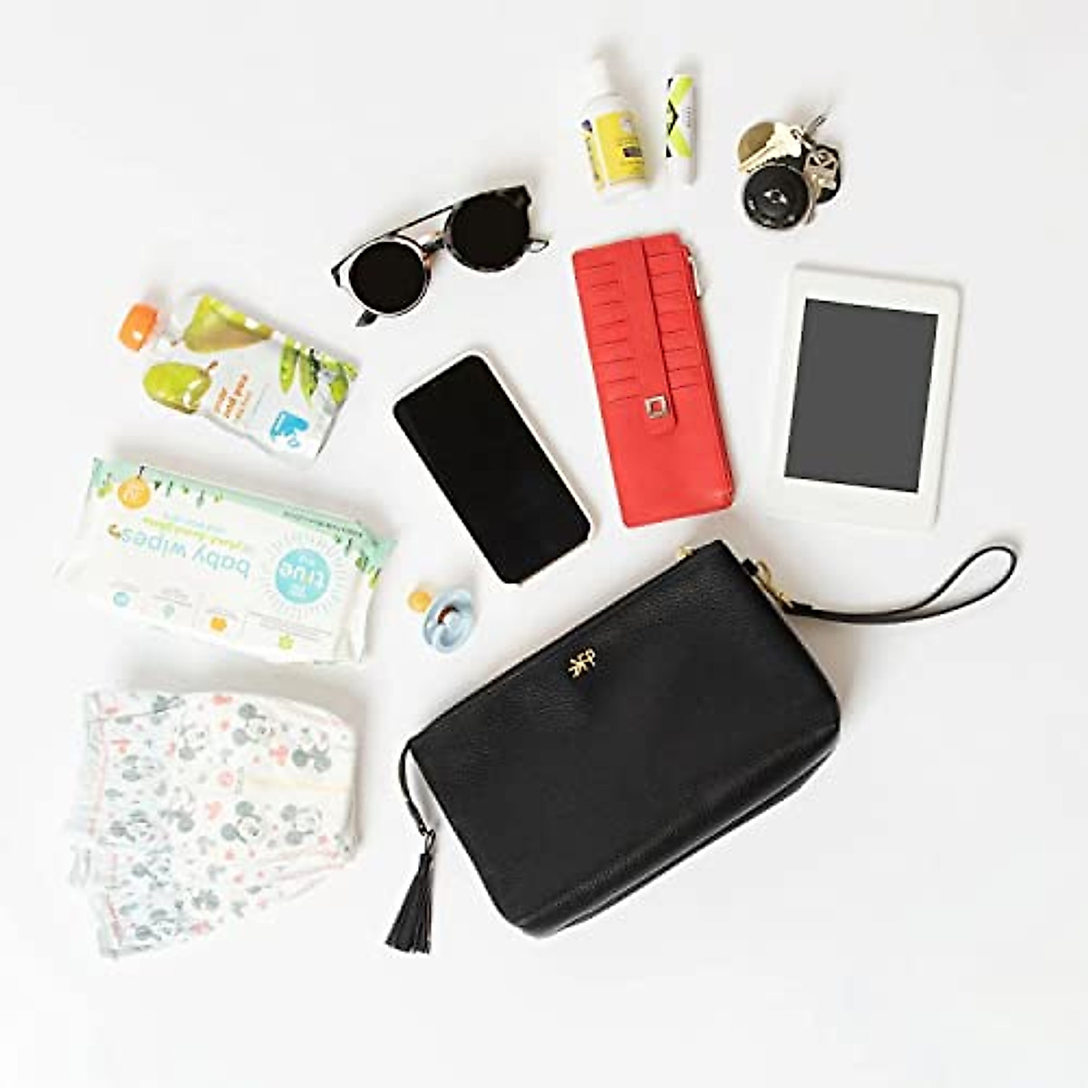 Freshly Picked Classic Zip Pouch, Sage Green