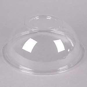 Fineline Settings Super Bowls Clear 160 Oz. Salad Bowl PET 25 Pieces
