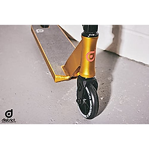 District Pro Scooters Titan Complete Stunt Street Scooter - Intermediate and Beginner Freestyle Scooter for Kids, Teens, and Adults of Any Age