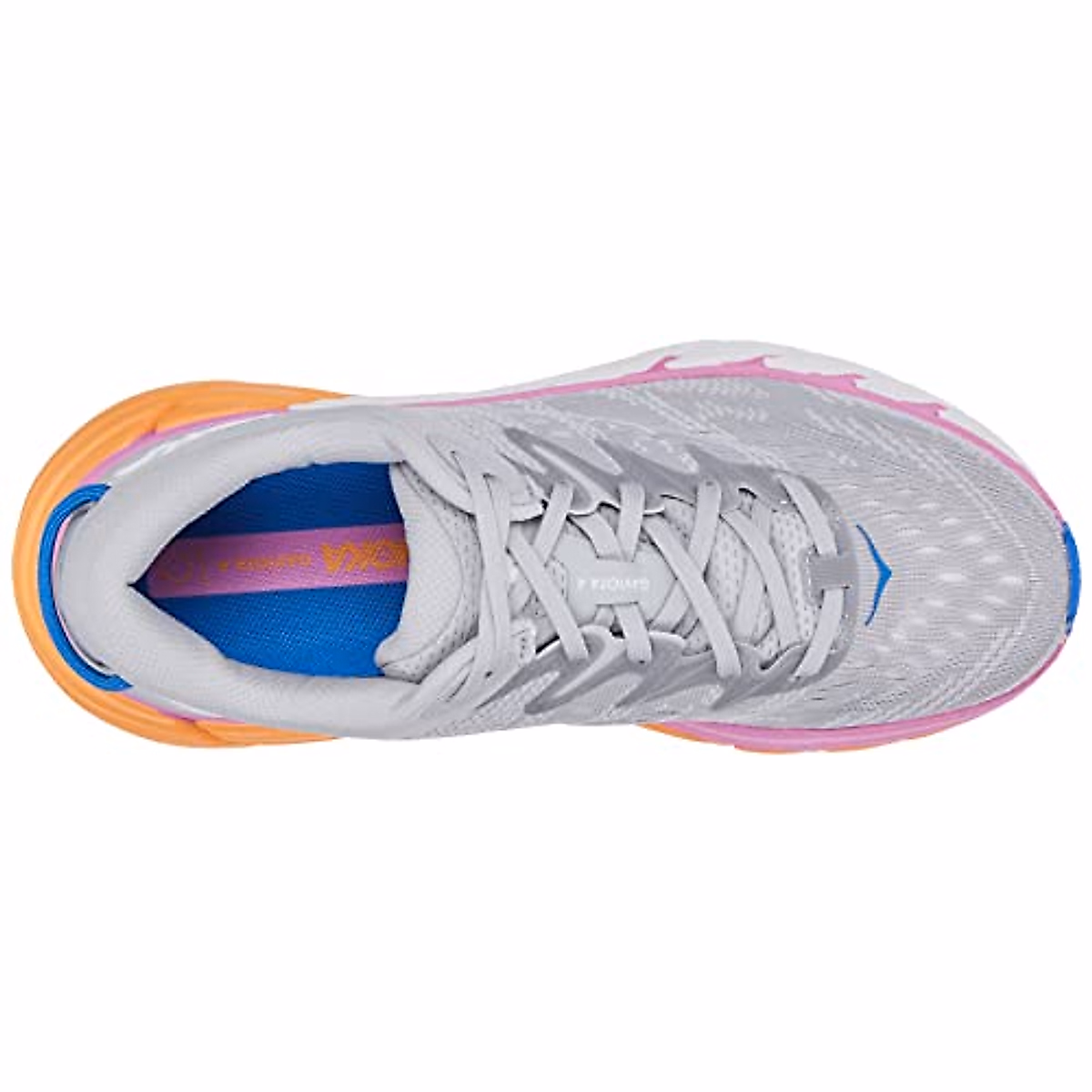 HOKA ONE ONE Womens Gaviota 4 Textile Synthetic Harbor Mist Nimbus Cloud Trainers 6 US