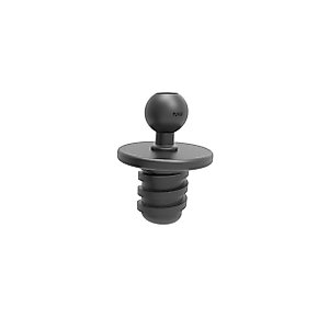 Perception Solo Mount Base for Ram Kayak Accessories - 1", Black
