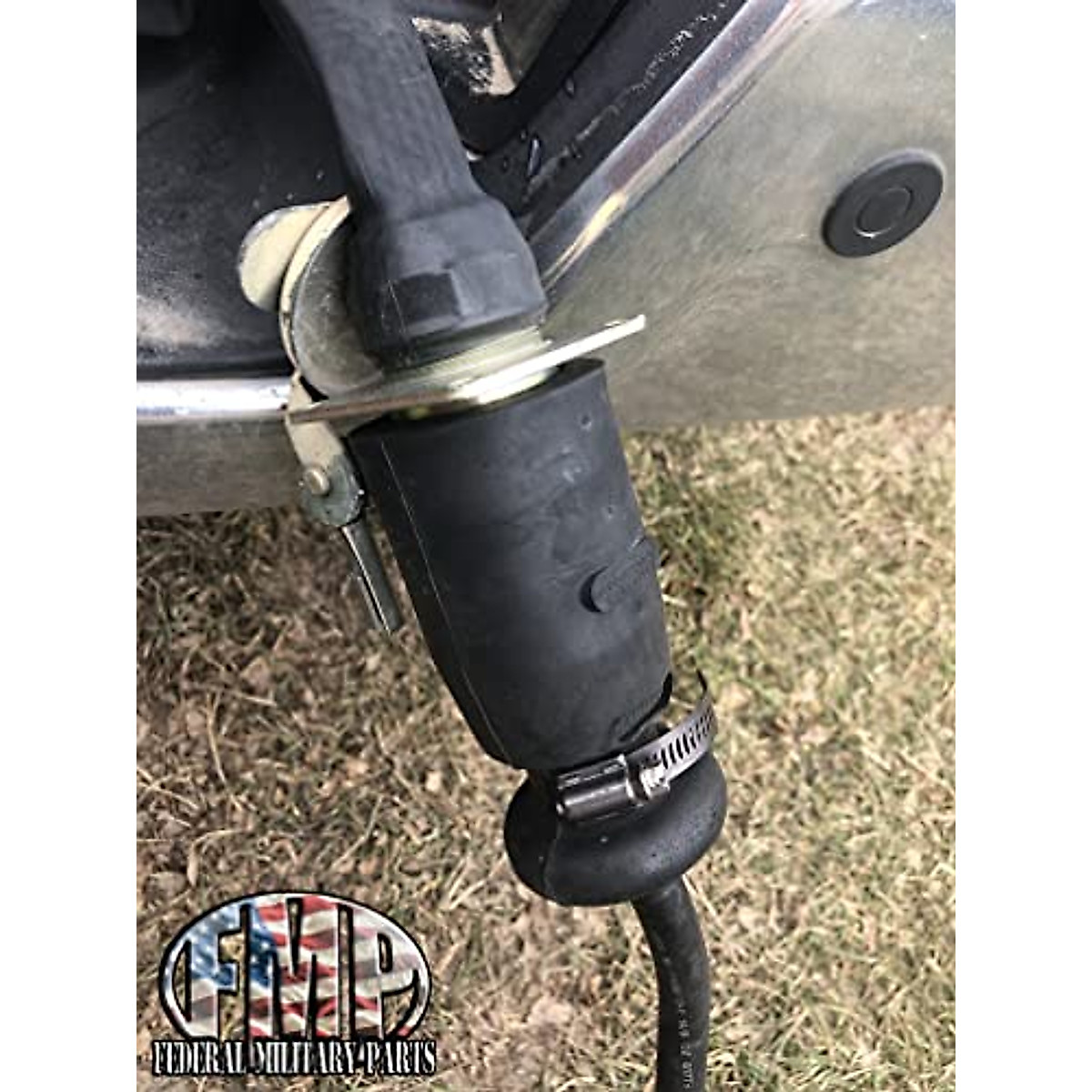 Civilian Vehicle Flat 4 to Military Trailer 12 PIN - 9" Adapter Wiring Harness - M101A1 M101A2 M100