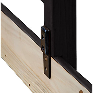 CC KITS Wooden Safety Bed Side Guard Rail for Toddler, Kids and Children’s Beds (White)