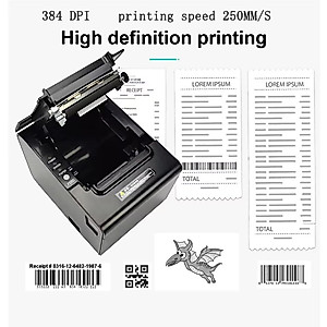 pos kithcen printer,80mm Restaurant Auto cutter wireless android thermal receipt bill ticket printer for small business,Compatible with android/WINDOWS,NOT for ios/ipad/MAC(Bluetooth+LAN/Ethernet+USB)