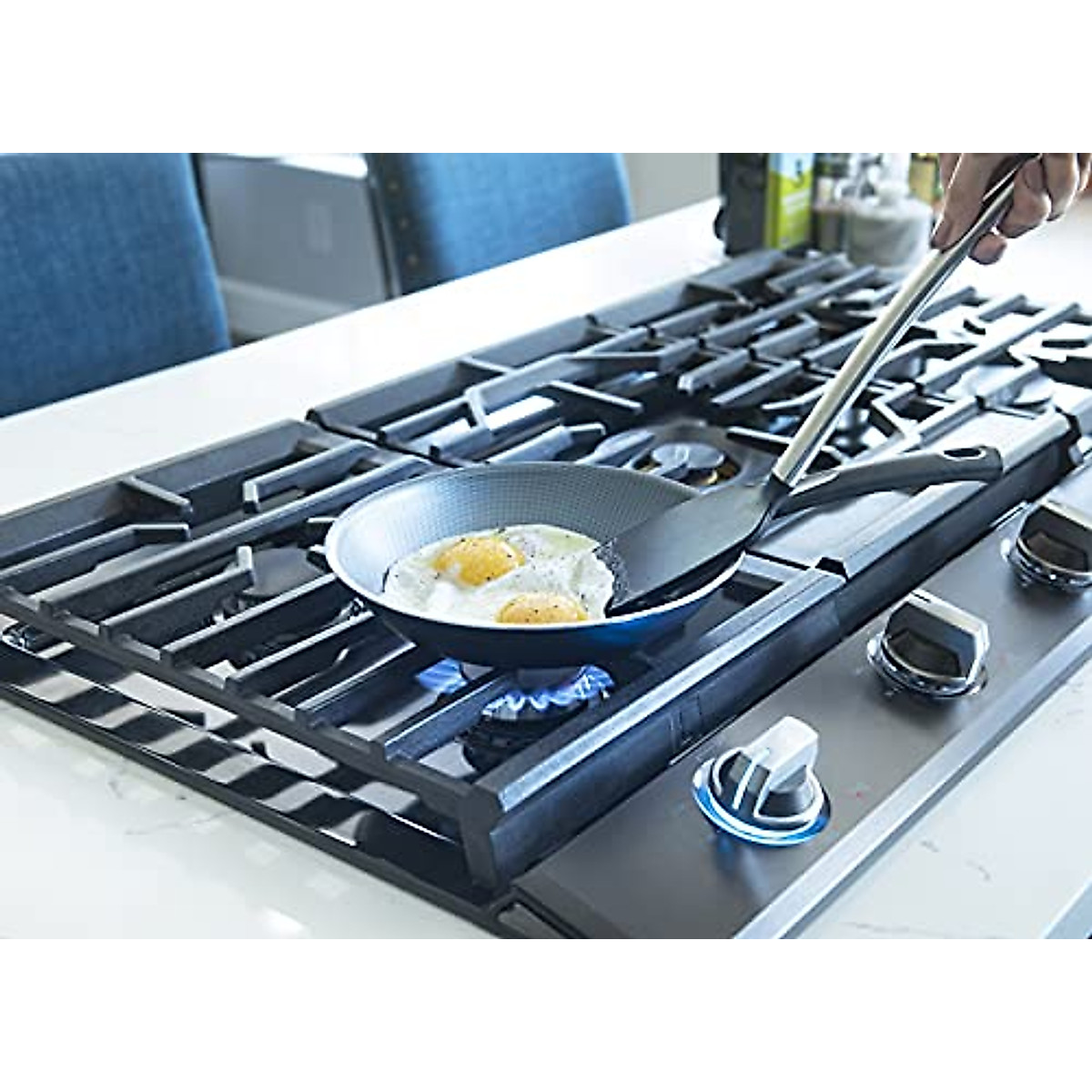 Simply Served Professional Turner and Slotted Spoon, Standard, Black