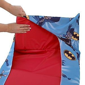 Warner Brothers Batman - Blue, Grey and Yellow Preschool Nap Pad Sheet