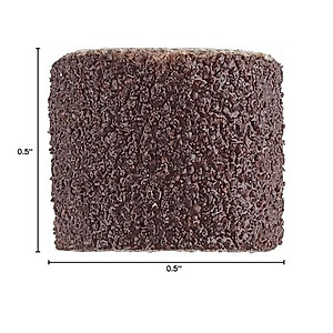 Dremel 408 1/2-Inch Sander Bands, Coarse, 6 Pack, Rotary Tool Accessory