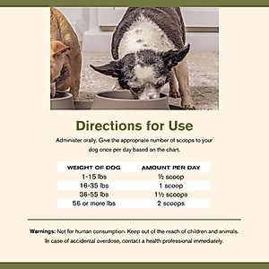 Badlands Ranch - Super Mobility Canine Supplement Organic Ingredients Helps Maintain Healthy Cartilage, Optimal Joint Function by Katherine Heigl (90 Grams, 30 Scoops)