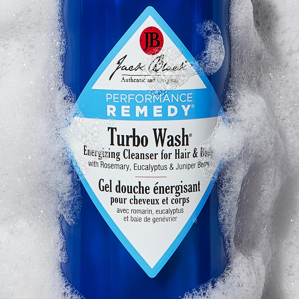 Jack Black Turbo Wash Energizing Cleanser for Hair & Body - Mens Body Wash and Shampoo, Mens Shampoo and Body Wash, Men's Body Wash, Jack Black Body Wash for Men, Jack Black Shampoo for Men, 33 Fl Oz