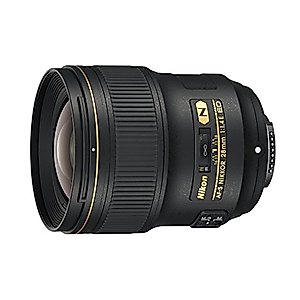 Nikon AF-S NIKKOR 28mm f/1.4E ED f/1.4-16 Fixed Zoom Camera Lens, Black