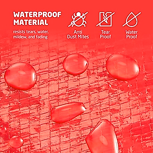 Zober Upright Tree Storage Bag for Christmas Trees of 7.5ft. Tall, Tree Bag Is Tear Proof Polyethylene; Comes With Drawstring Hem, Zipper, And Carry Handles, Waterproof Material Protects From Dust & Moisture