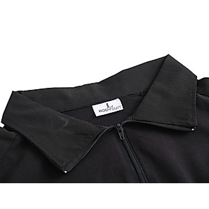 SINAIRSOFT US Army Uniform Shirt Pants with Knee Pads Tactical Combat Airsoft Hunting Apparel Camo BDU (Black,US M =Asian Tag XL)