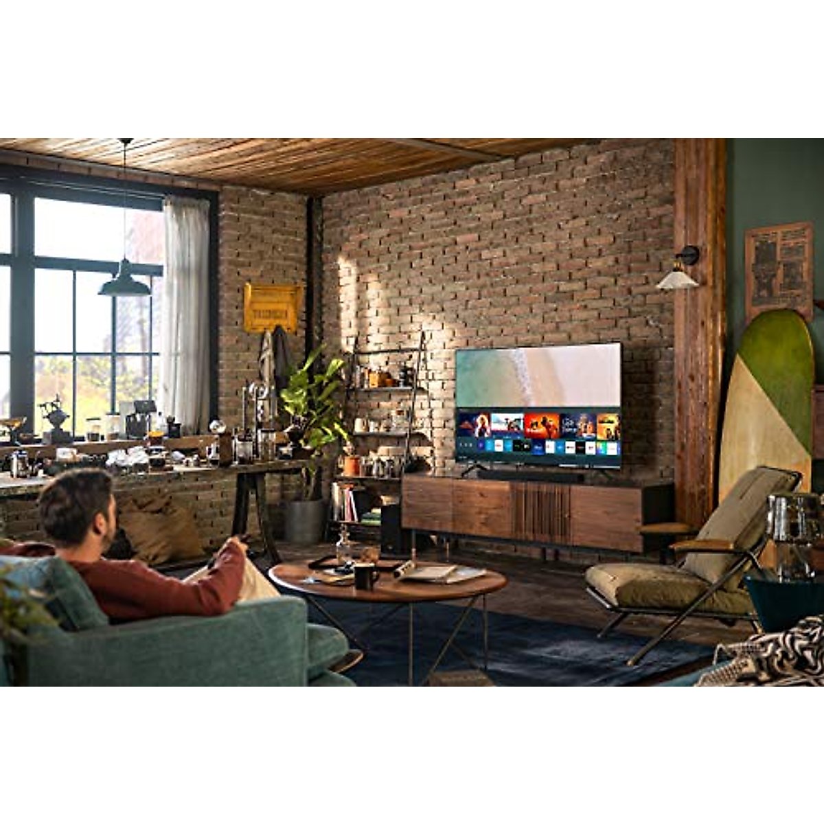 SAMSUNG 70-inch TU-7000 Series Class Smart TV | Crystal UHD - 4K HDR - with Alexa Built-in | UN70TU7000FXZA, 2020 Model