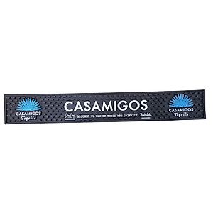 JUSTPET Casamigos Tequila Bar Mat Spill Mat Rail Drip Mat - 23.25" x 3.5"