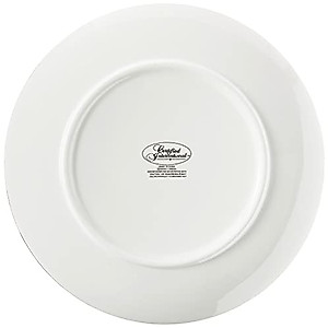 Certified International Tequila Sunrise Salad/Dessert Plate, 9-Inch, Assorted Designs, Set of 4, Multicolored