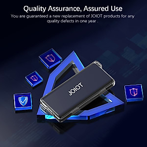 JOIOT 500G Portable External SSD USB 3.1 Type C Flash Drive External Solid State Drive Portable SSD Type A to C Cable for PC/Laptop/Mac/Android/Linux