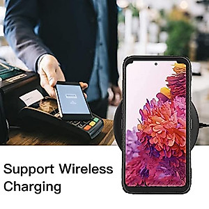 Asuwish Phone Case for LG V60 ThinQ V60ThinQ 5G G9 Thin Q Cover Hybrid Rugged Shockproof Hard Drop Proof Full Body Protective Heavy Duty Mobile Cell Accessories LGV60 V 60 60ThinQ 60V Women Men Black