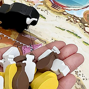 Yak Board Game | Strategy Resource Management Construction Fun Family for Adults and Kids Ages 8+ 2-4 Players Average Playtime 45 Minutes Made by Pretzel Games, Multicolor (PZG20080EN)