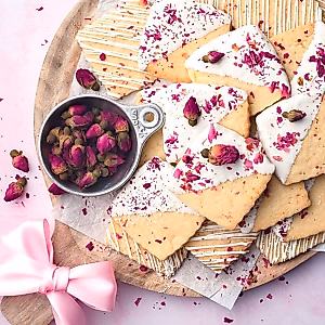 Suncore Foods Dried Rose Buds Bloom, Caffeine-Free Tea, Gluten-Free, Non-GMO, 1.5oz (1 Pack)