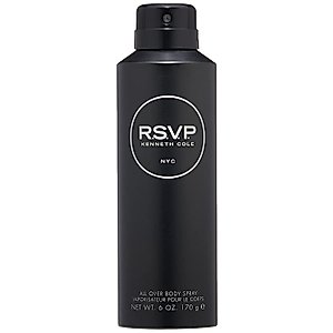 Kenneth Cole RSVP Body Spray for Men, 6 Oz