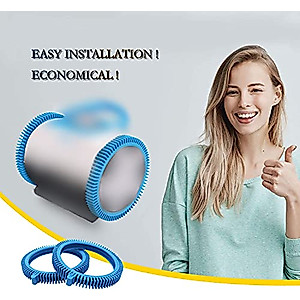 896584000-143 Pool Cleaner Front Tire with Humps for Concrete Pools Fits for Poolvergnuegen Cleaners 4 Pack