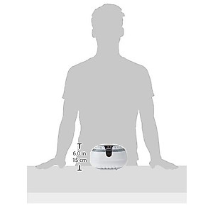 Sonic Wave CD-2800 Ultrasonic Jewelry & Eyeglass Cleaner (White/Gray)(package may vary)