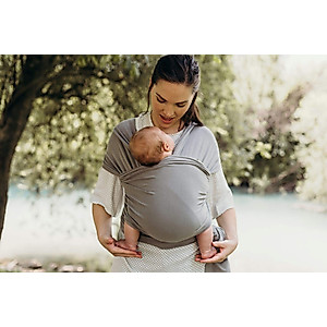 Boba Baby Wrap Grey and Boba Baby Carrier Classic in Dusk Bundle