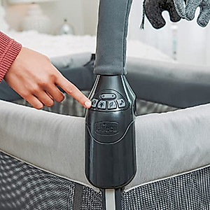 Chicco Lullaby Zip All-in-One Portable Playard - Driftwood | Grey