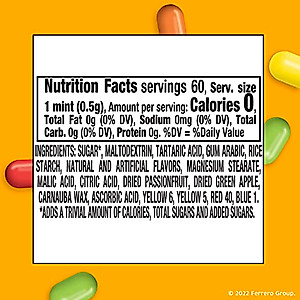 Tic Tac, Fruit Adventure Mints, Bulk 12 Pack, On-The-Go Refreshment, 1 Oz Each