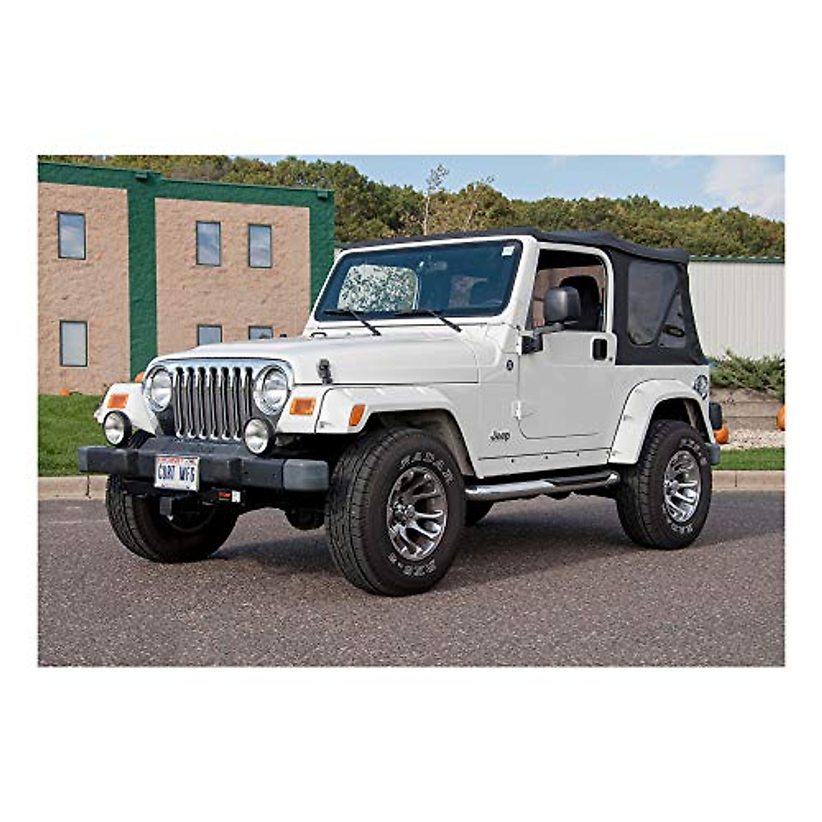 CURT 31028 2-Inch Front Receiver Hitch, Select Jeep Wrangler TJ, Drilling Required