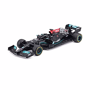 Bburago B18-38038B 1:43 F1 Mercedes AMG W12 E-Performance BOTTAS, Assorted Designs and Colours