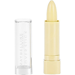 Maybelline New York Cover Stick Corrector Concealer, Yellow Corrects Dark Circles, 0.16 oz.