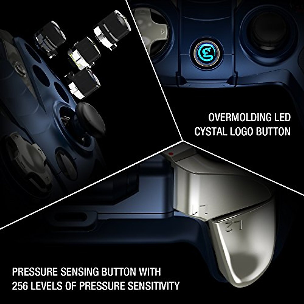 GameSir M2 Gaming Controller Gamepad Compatible with Apple TV, iPhone, iPad, iPod touch, Mac, Tello Drone