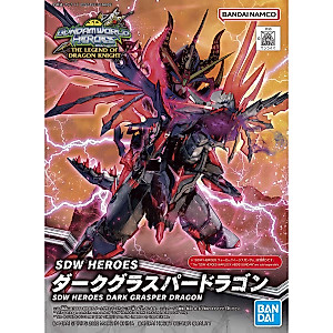 Bandai SDW Gundam Heroes BB Senshi No.28 Dark Grasper Dragon Plastic Model