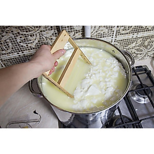 PetriStor Horizontal Cheese Curd Cutter for Cheese Making Cheese harp Cheese Curd Cutter Artisan Cheese Making Knife (3/4”)