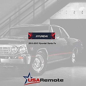 Case Shell fits 2013-2019 Hyundai Santa Fe Key Fob Keyless Entry Remote