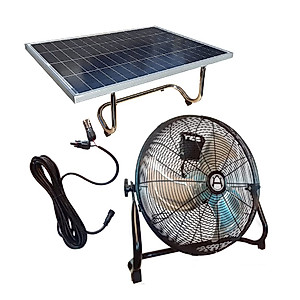 Western Harmonics Solar Floor Fan 2020-HG