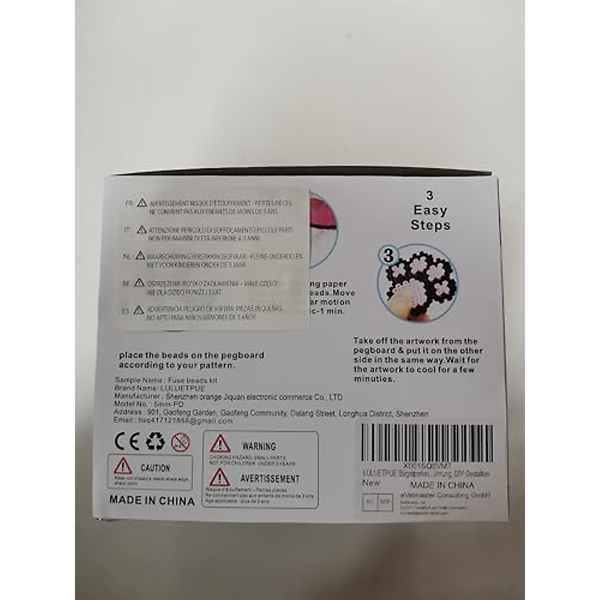 LULUETPUE Fuse Beads Kit,10000PC 5MM Melty Beads Set, Iron Melting Beads Craft Kit with Pegboards,Ironing Paper and Chain Accessories, Arts and Crafts Set for Kids Boys Girls Christmas Birthday Gift