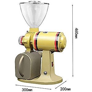 Coffee Machine Electric Coffee Grinder with Stainless Steel Grinding Disc Italian Grinder Mill Desktop Household Coffee Beans Grinding Machine Grinder Coarse/Fine Grindin