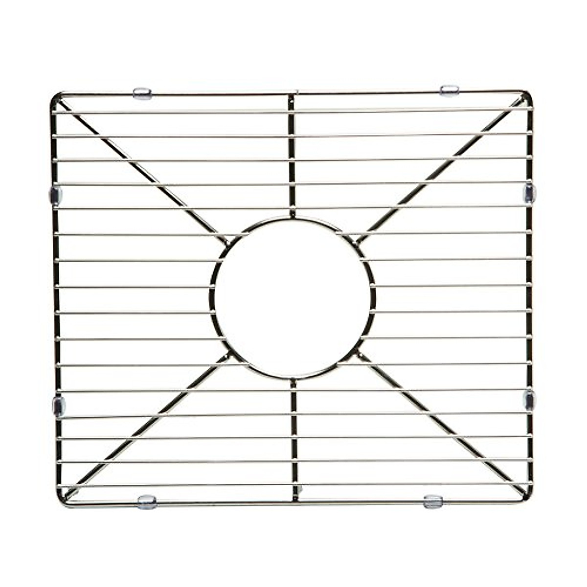 ALFI brand ABGR3618L Stainless Steel Kitchen Sink Grid for Large Side of AB3618DB, AB3618ARCH