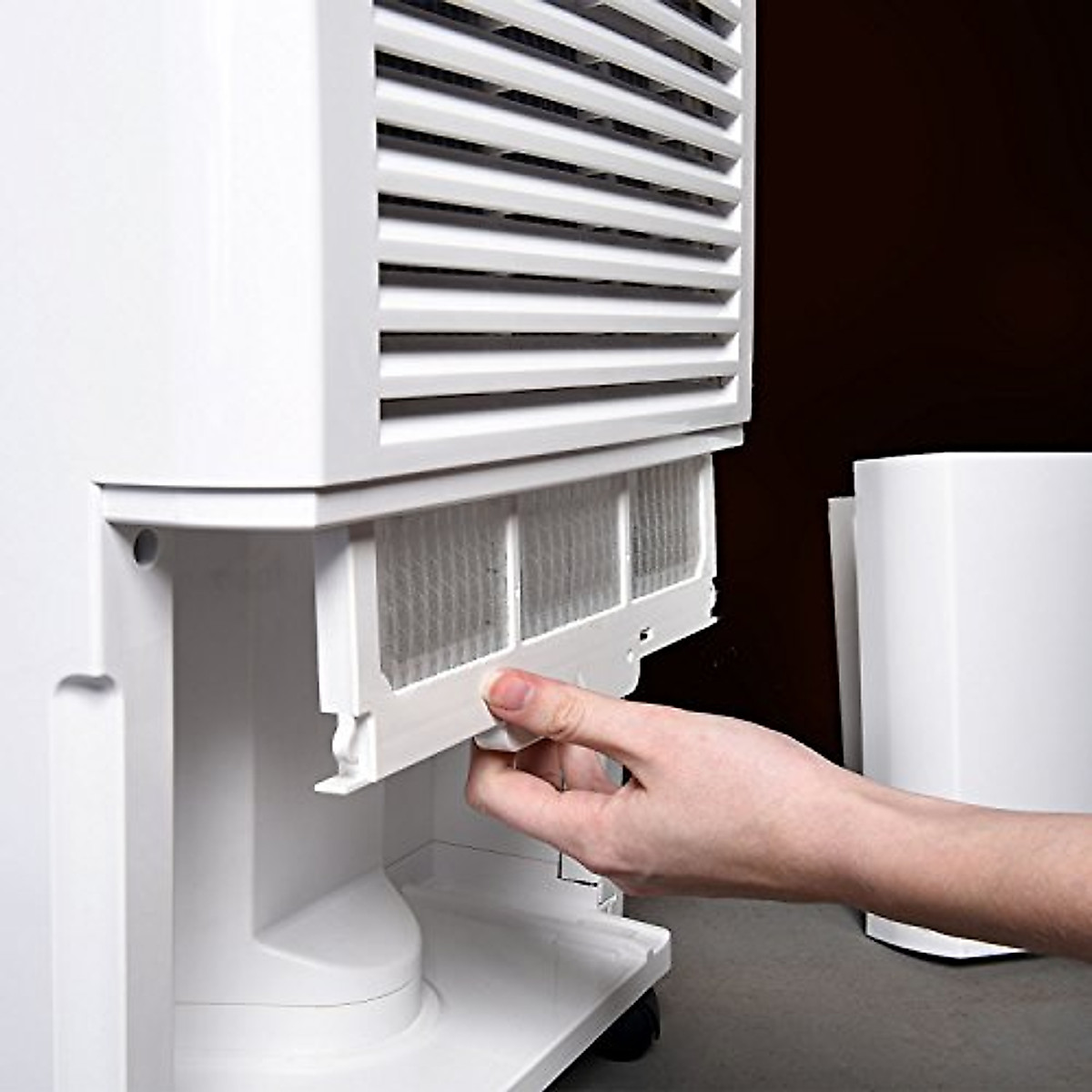 Ivation 4,500 Sq Ft Energy Star Dehumidifier, Large Capacity Compressor Dehumidifier Includes Programmable Humidistat, Hose Connector, Auto Shutoff Restart, Washable Filter, Timer and Casters