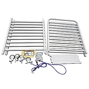 Stuffygreenus Aluminum 20-Tier Sheet Bun Pan Rack Bakery Rack, Home Commercial Kitchen Bakery Cooling Rack, 26" L x 20" W x 69" Hwith Brake Wheels