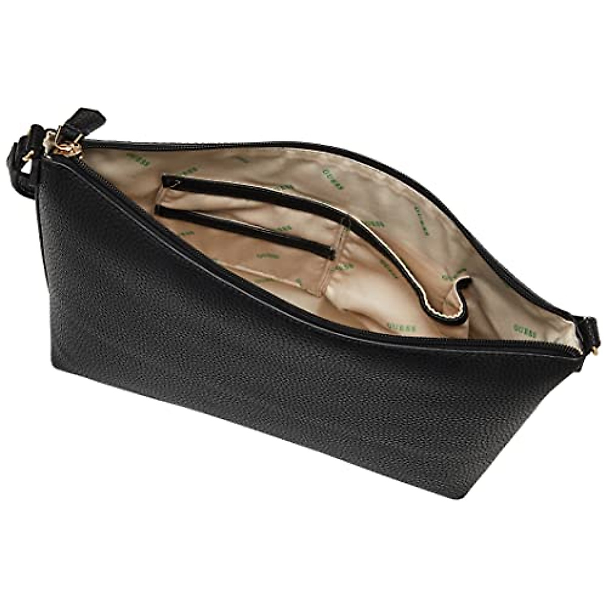 GUESS Womens Eco Brenton Tote Shoulder Bag, Black, One Size US