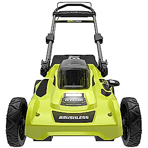 Ryobi Cordless Push Lawn Mower 20 in. 40-Volt with Whisper-Quiet Design