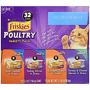 Friskies Purina Poultry Variety Pack, 11 lb