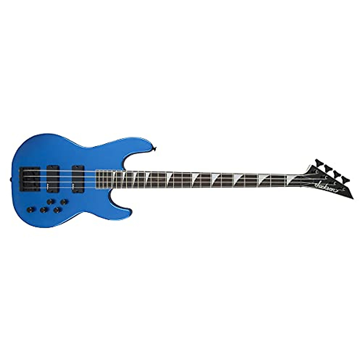 Jackson JS Series Concert Bass JS3, Metallic Blue, Amaranth Fingerboard