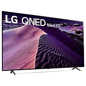 LG QNED85 Series 86-Inch Class QNED Mini-LED Smart TV 86QNED85UQA, 2022 - AI-Powered 4K , Alexa Built-In, Grey