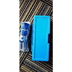 AMTAST Handheld Beer Refractometer Brix Refractometer Wine Refractometer Tester ATC Dual Scale-Brix 0-32% Specific Gravity 1.000-1.120, Made of Copper (Not Cheap Aluminum)