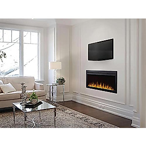 Napoleon Purview 50 inch Wall Mount Electric Fireplace - Black, NEFL50HI