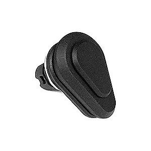 Pop & Lock PL9585 Black Power Tailgate Lock Replacement Handle for Frameless Bonded Rear Glass Door/Tonneau Cover (1-1/8" Center Handle Hole)